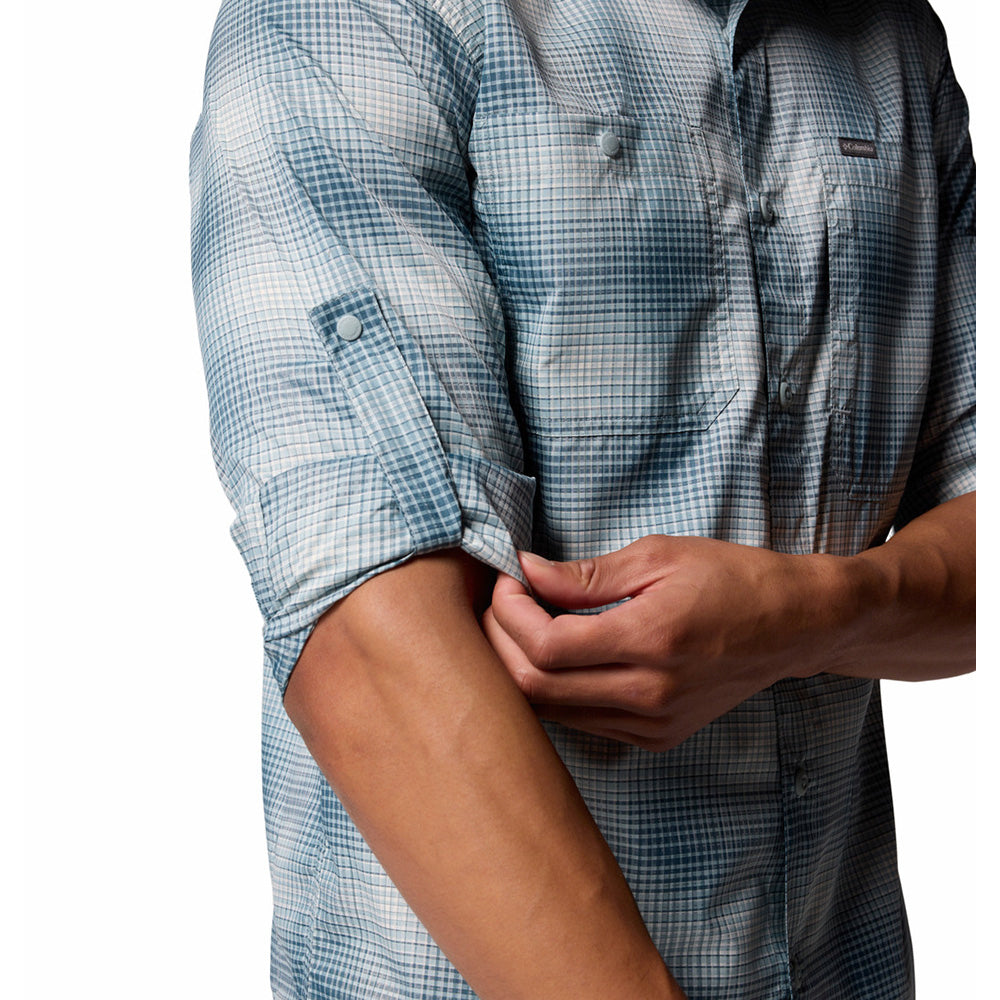 Columbia Men's Silver Ridge™ Utility Lite Plaid Long Sleeve - Everblue ...